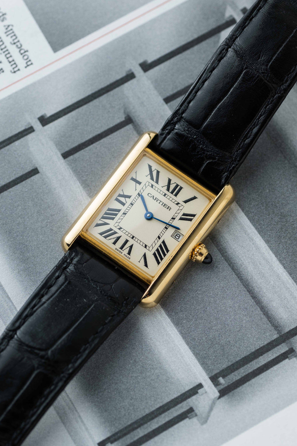 Cartier Tank Louis LM Ref. 2441 2010s | Vintage & Pre-Owned Luxury Watches – Wynn & Thayne