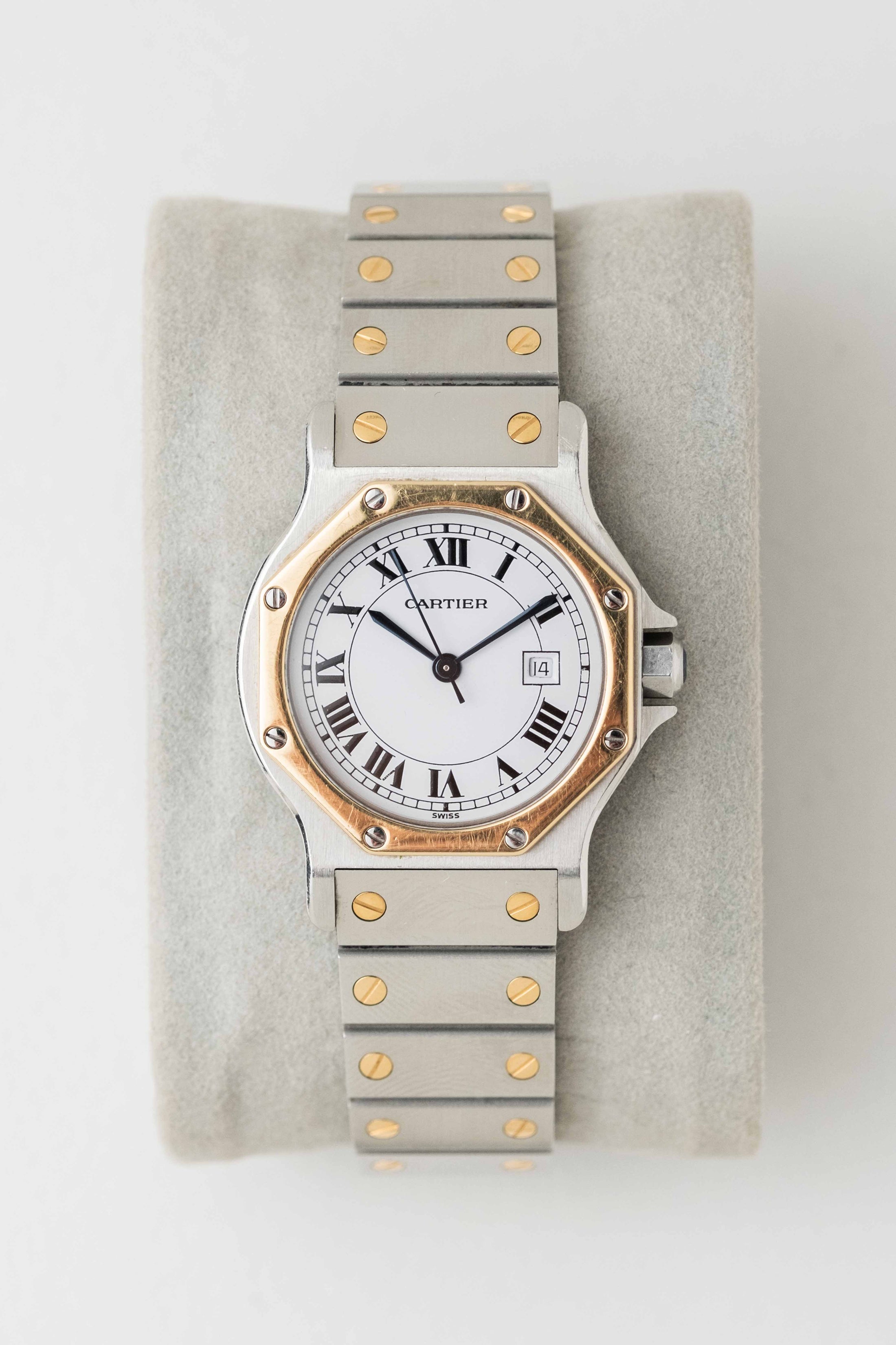 Cartier Santos Octagon Ref. 2966 1990's | Vintage & Pre-Owned Luxury ...