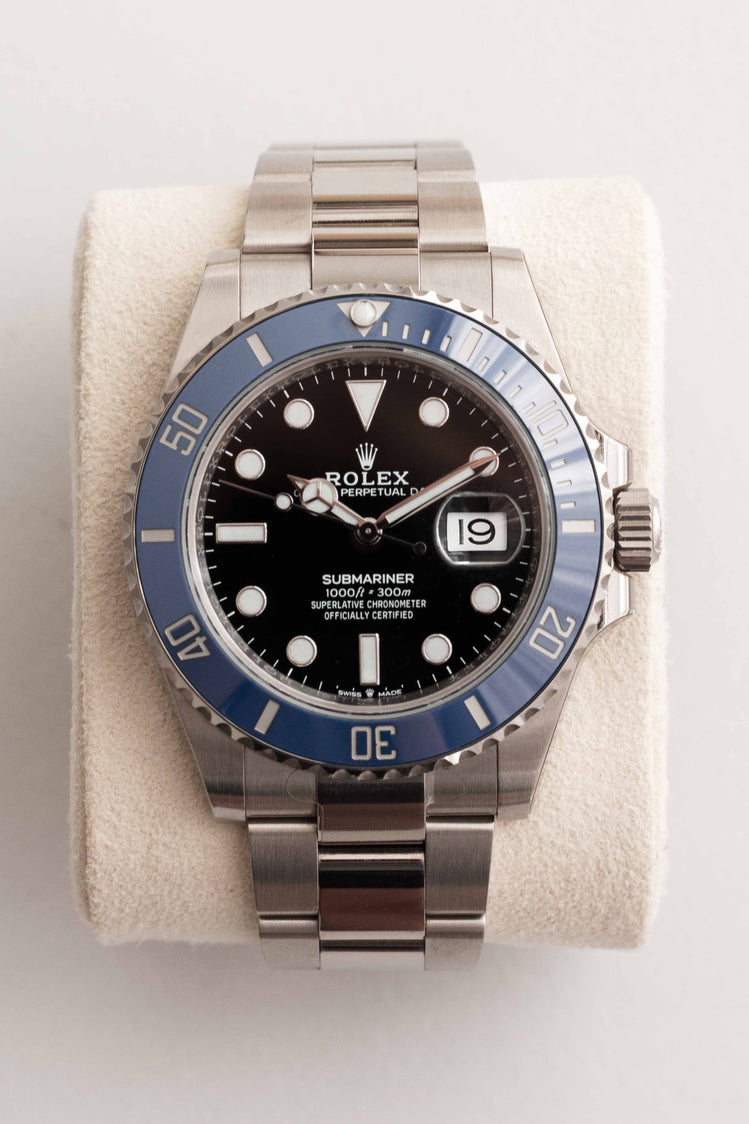 Rolex Submariner White Gold Ref. 126619LB Date 2021 w/ Box & Papers ...